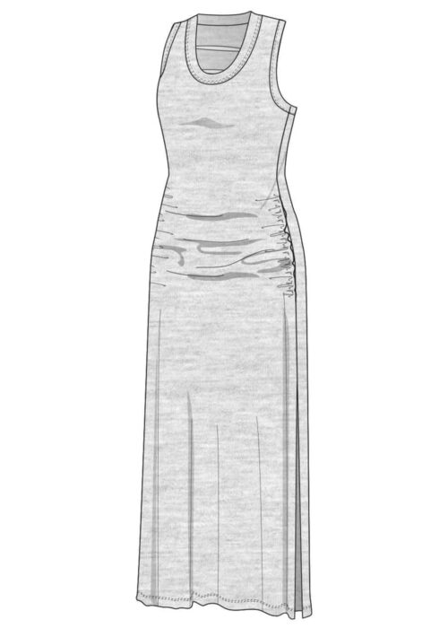 Elektra Maxi Dress in Bamboo & Organic Cotton - Nomads Hemp Wear