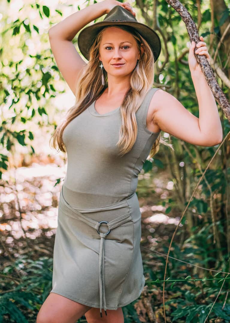 Mojito Dress in Bamboo & Organic Cotton - Nomads Hemp Wear
