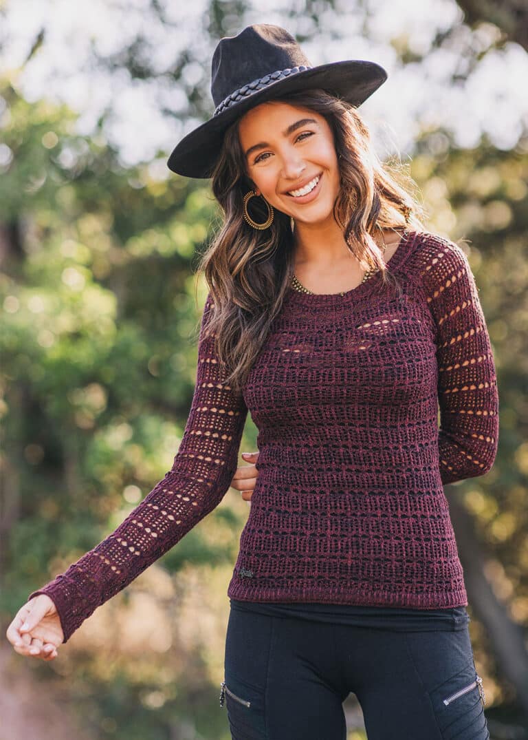 Niobe Sweater - Hemp Knit - Nomads Hemp Wear