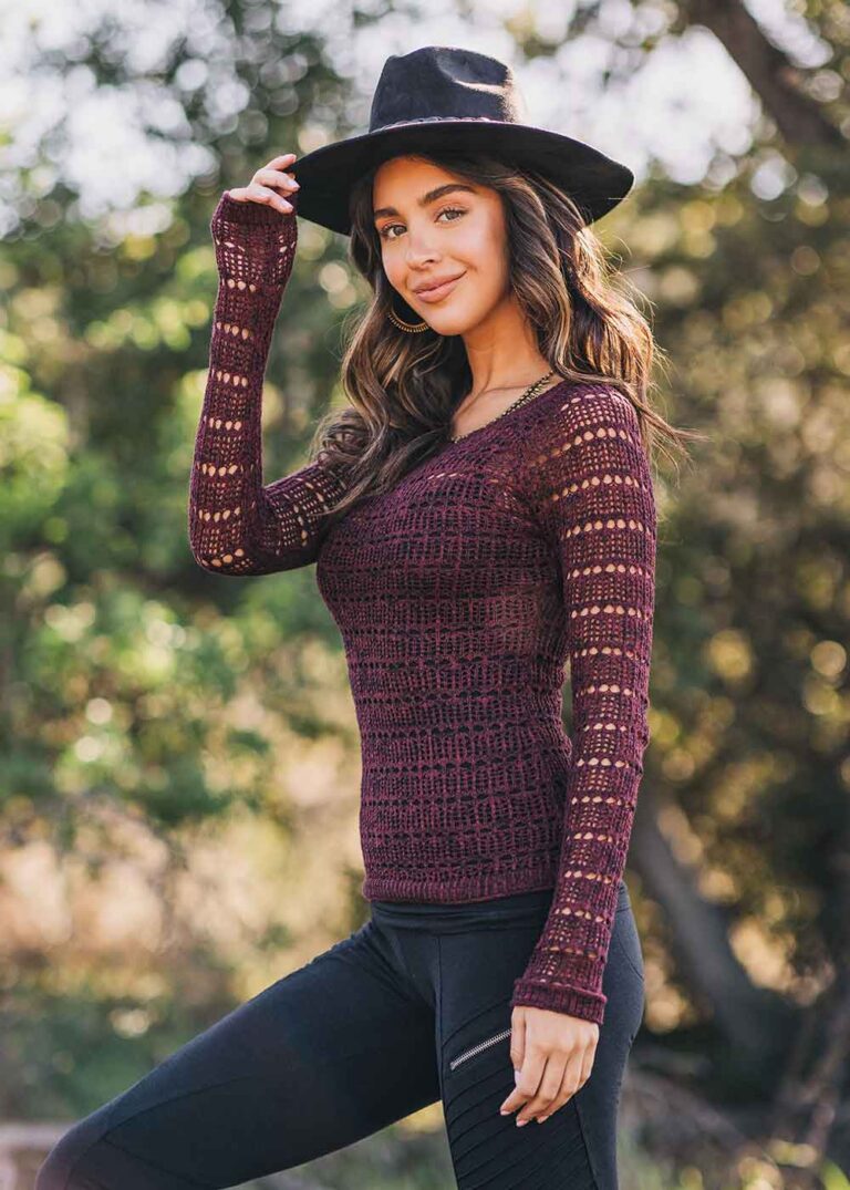 Niobe Sweater - Hemp Knit - Nomads Hemp Wear