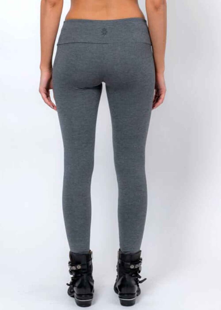 Spectrum Leggings (Melange + Black) - Nomads Hemp Wear